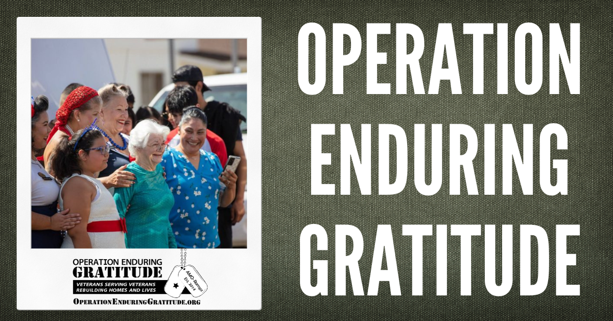 About Us and Our Mission | Operation Enduring Gratitude